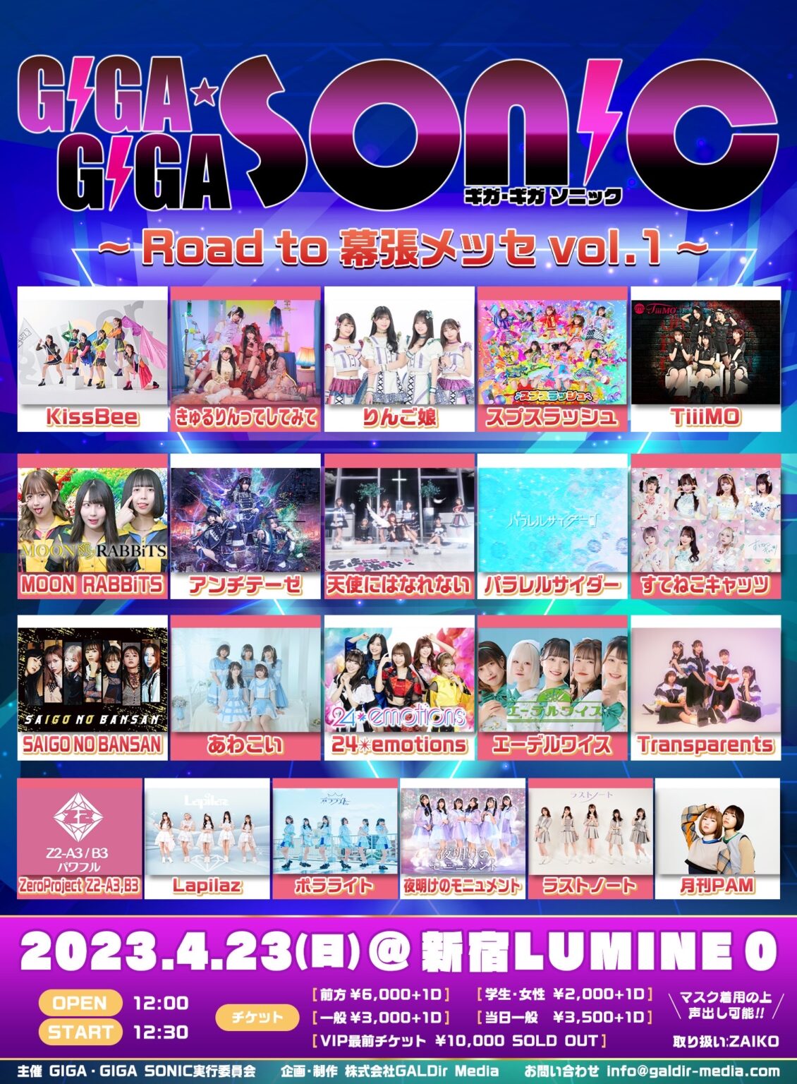 HISTORY - GIGA•GIGA SONIC